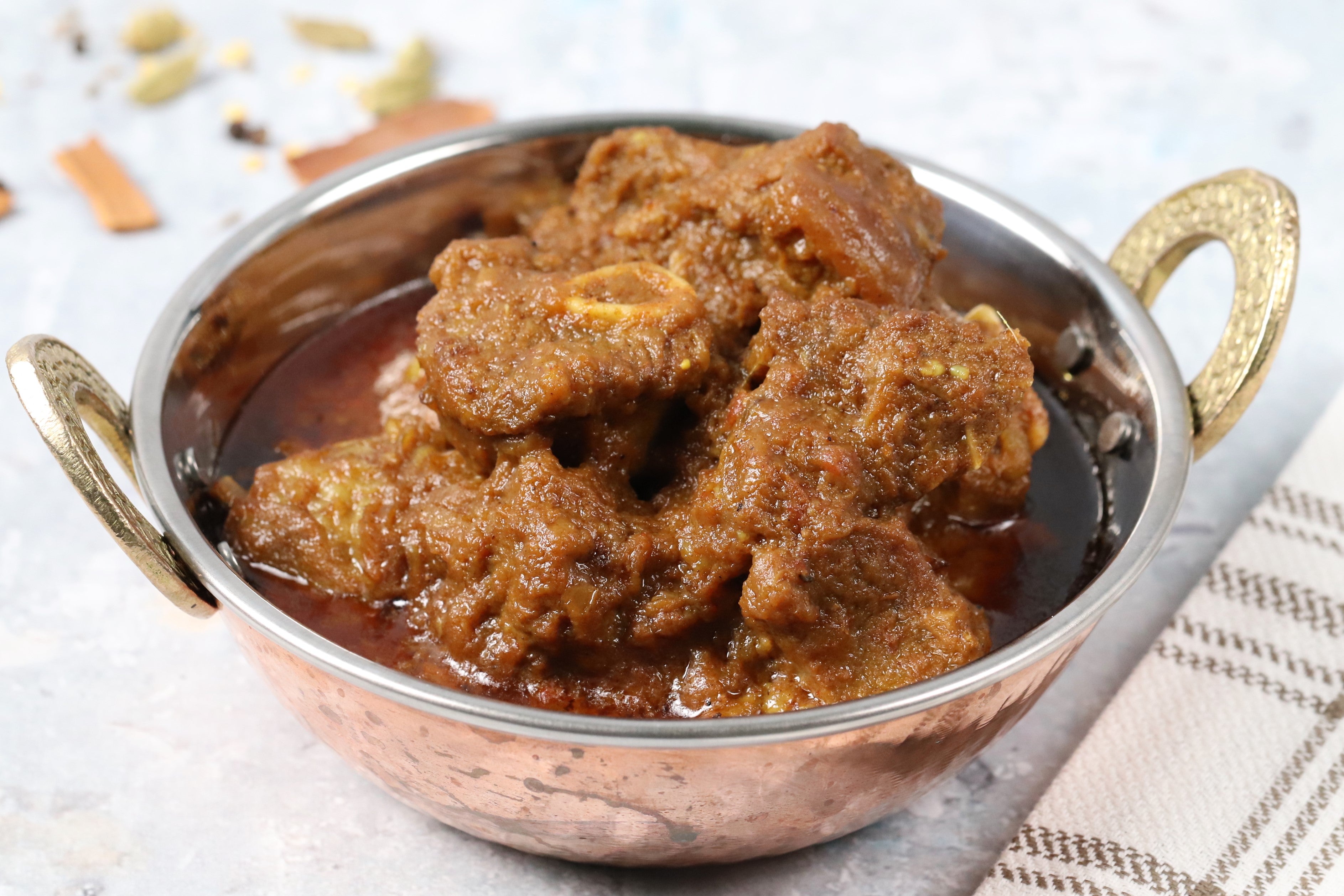 Goat Meat Curry Rogan Josh (Indian Goat/Mutton Curry)